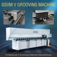 China Vertical V Grooving Machine for Sheet Metal 1500mm Width 4000mm Length for sale