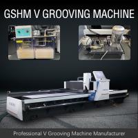 China 1240mm High Speed V Grooving Machine for Elevator Panel Sheet Metal Grooving 4000mm Length for sale