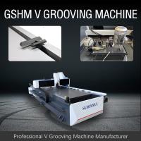 China 1240mm High Speed V Grooving Machine for Elevator Panel Sheet Metal Grooving 4000mm Length for sale