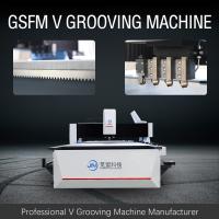 China Efficient Four Sided V Grooving Machine Fully Automatic For Door Industry for sale