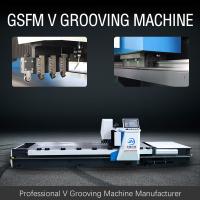 China Fully Automatic Four Sided V Groove Machine for Metal 1500mm Width 4000mm Length for sale