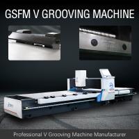 China Fully Automatic CNC V Grooving Machine Four Sided 1500mm Width 4000mm Length for Door Industry for sale