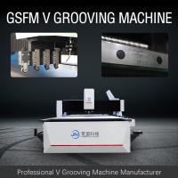 China Fully Automatic CNC V Grooving Machine Four Sided 1500mm Width 4000mm Length for Door Industry for sale