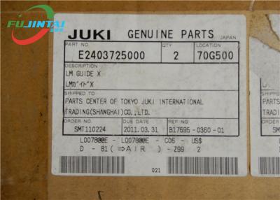 Cina Guida dei pezzi meccanici di E2403725000 SMT JUKI 750 760 LM X SSR15XW2UUC1 + 1022LYP in vendita