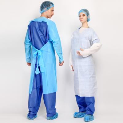 Cina Il Ppe eliminabile della sala operatoria abbiglia il cucito ultrasonico rivestito del PE sterile in vendita