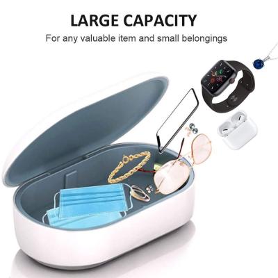 Cina Disinfezione uv di carico senza fili della maschera di protezione della scatola N95 FFP2 FFP3 dello sterilizzatore del telefono in vendita