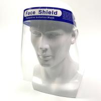 China Splash Isolation Protective Face Shield Visor With Adjustable Headband for sale