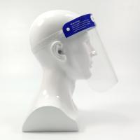 China Splash Isolation Protective Face Shield Visor With Adjustable Headband for sale