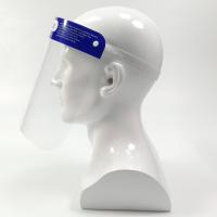 China Splash Isolation Protective Face Shield Visor With Adjustable Headband for sale