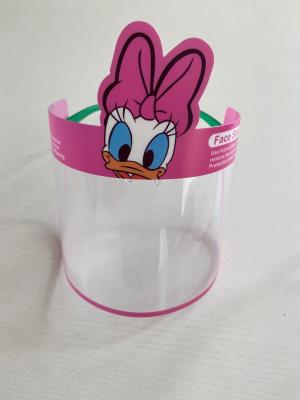 Cina Prova di plastica riutilizzabile della spruzzata della visiera dei bambini chiara 3 anni di vita in vendita