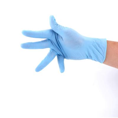 Cina I guanti protettivi eliminabili 100% del nitrile spolverizzano il ODM dell'OEM libero di sostegno in vendita
