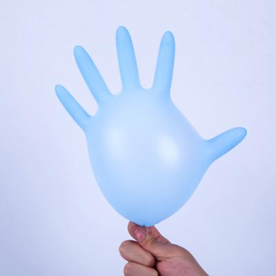 Cina I guanti protettivi eliminabili 100% del nitrile spolverizzano il ODM dell'OEM libero di sostegno in vendita