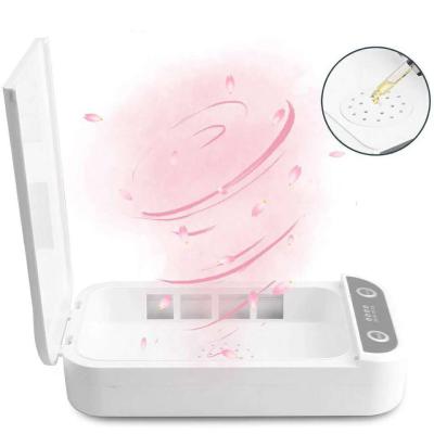 Cina scatola veloce di disinfezione del telefono cellulare della tassa 10W, scatola del prodotto disinfettante di luce UV per il telefono in vendita