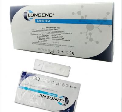 China Exacto de Kit Rapid Diagnostic Test Kit de la prueba del antígeno de la saliva del FDA altos y confiable en venta