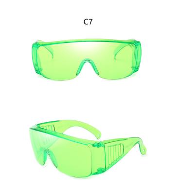 Cina Occhiali di protezione antivento surdimensionati degli occhiali da sole UV400 38g della lente trasparente in vendita