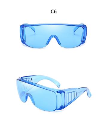Cina Occhiali di protezione antivento surdimensionati degli occhiali da sole UV400 38g della lente trasparente in vendita