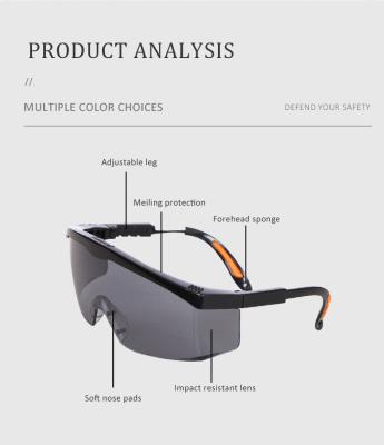 Cina Luce ultravioletta di occhiali medici dell'occhiali di protezione di sicurezza dell'occhio di PVC+PC Antifogwork in vendita