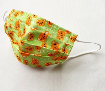 Cina La maschera di protezione eliminabile stampata animale dei bambini, 3 pieghe Earloop protezione la maschera 17.5*9.5cm in vendita