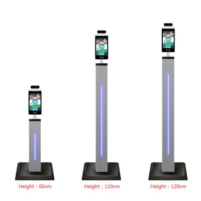 Cina 8inch il cavalletto Wifi Smart affronta la macchina della temperatura che misura la porta d'accesso terminale della porta in vendita