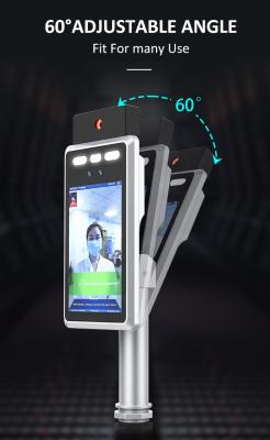 Cina Sistema infrarosso del controllo di accesso della macchina fotografica 2.0MP FHD1080P del portone del termometro di febbre senza contatto in vendita