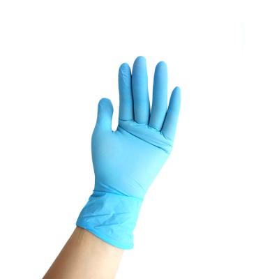 China Biologisch afbreekbare de Handschoenen100pcs Doos 9mil van het Poeder Vrije Beschikbare Nitril Te koop