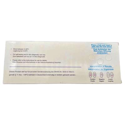 Cina Corredo rapido combinato della prova di Kit Immunochromatography IgG IgM della prova del coronavirus di 15 minuti in vendita