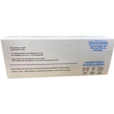 Cina Corredo rapido combinato della prova di Kit Immunochromatography IgG IgM della prova del coronavirus di 15 minuti in vendita