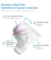 China Adjustable Splash Proof Protective Face Shield for sale