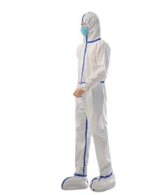 Cina Permeabilità all'aria non sterile uniforme delle tute protettive eliminabili Type5/6 buona in vendita