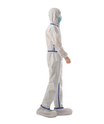 Cina Permeabilità all'aria non sterile uniforme delle tute protettive eliminabili Type5/6 buona in vendita