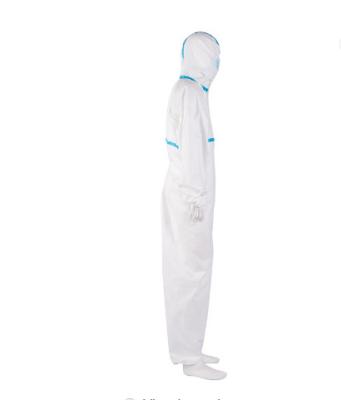 Cina Tipo 5/6 vestito eliminabile medico eliminabile GB15979-2002 della tuta del vestiario di protezione in vendita