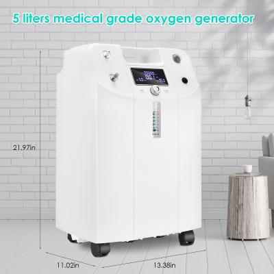 Cina elevata purezza del concentratore portatile medico dell'ossigeno di 5Liters 70KPa in vendita