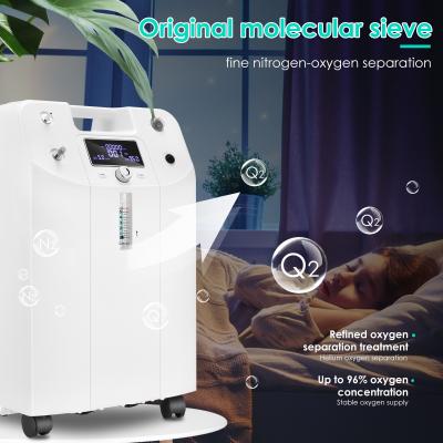 Cina elevata purezza del concentratore portatile medico dell'ossigeno di 5Liters 70KPa in vendita