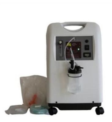 Cina prezzo franco fabbrica portatile del concentratore dell'ossigeno del concentratore medico dell'ossigeno 5L in vendita
