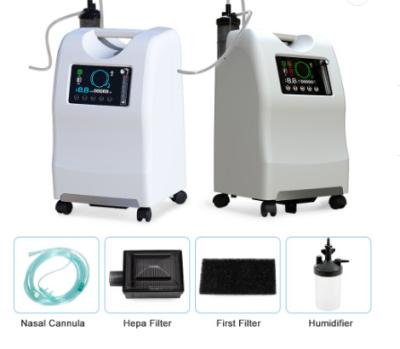 Cina Flusso doppio medico concentratore portatile dell'ossigeno da 10 litri con la funzione di voce in vendita