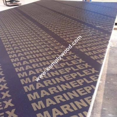 China Film faced plywood poplar core WBP glue, shuttering plywood 18mm, film faced plywood with brand name for sale