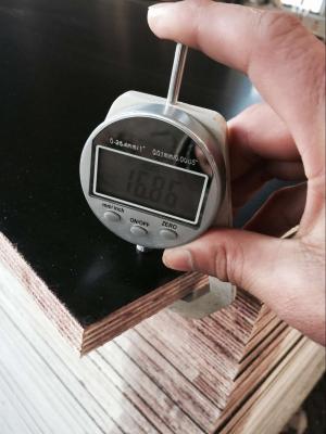 China 17mm finger joint film faced plywood for construction, the lowest price shuttering plywood, cheap marine plywood for sale