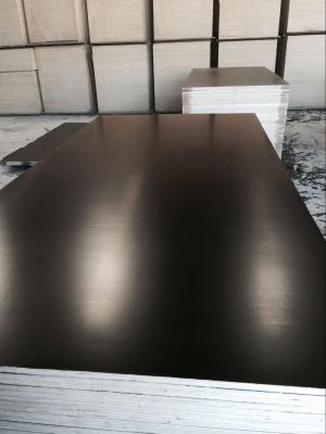 China One time / Two time hot press 18mm brown/black/ film faced plywood from China Shandong Big Factory for sale