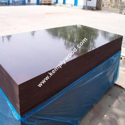 China Two Time Hot Pressing Film Faced Plywood for Concrete Formwork for sale
