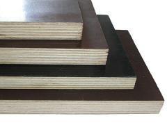 China Dark Brown Film Faced Plywood with Phenolic Glue, Dynea brown film faced plywood for sale