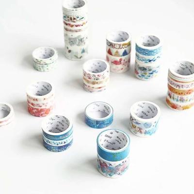 China Free samples custom printed decorative washi tape for Decoration for sale