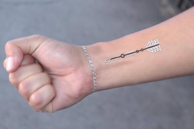 China Metallic temporary tattoo for sale