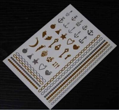 China A4 size metallic tattoo for sale