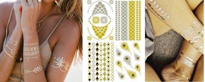 China Jewelry inspired temporary tattoo for sale