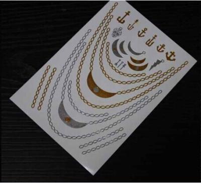China Metallic Jewelry tattoo for sale