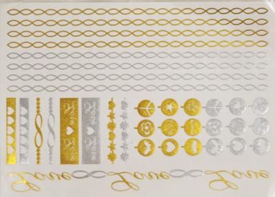 China Metallic Jewelry tattoo for sale