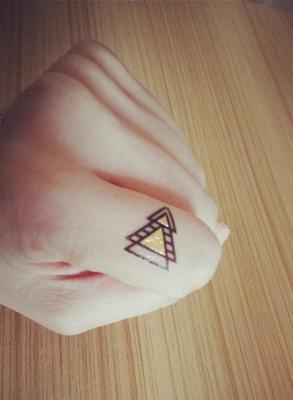 China Metallic temporary tattoo for sale