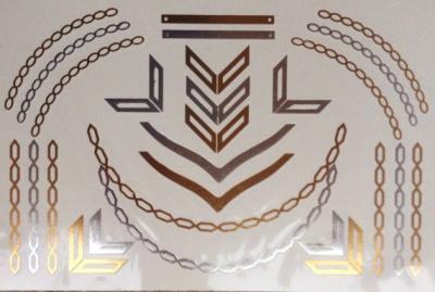 China Gold Foil Temporary Tattoos,custom gold tattoo sticker for sale