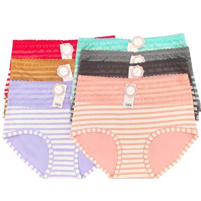 China Pure Cotton Lace Lingerie Ladies Large Size 4XL Women Underwear Best Sell High Quality Women Cotton Panties for sale