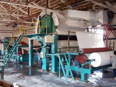 China Model 1880 tissue paper machine for sale